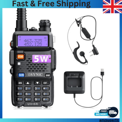 Handheld Police Radio Scanner Fire Transceiver Portable Antenna Walkie ...