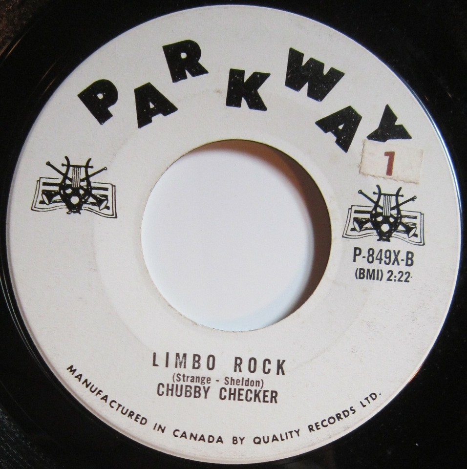 CHUBBY CHECKER - LIMBO ROCK / POPEYE - RARE 1962 QUALITY/PARKWAY 45 ...