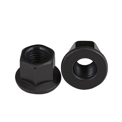 M8 M10 M12 M14 M16 M18 M20 M22 M24 M27 M30 Flanged Hex Nuts Black DIN ...