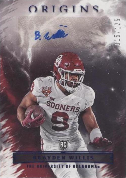 2023 Panini Chronicles Draft Picks - Origins Rookie Autographs Brayden ...
