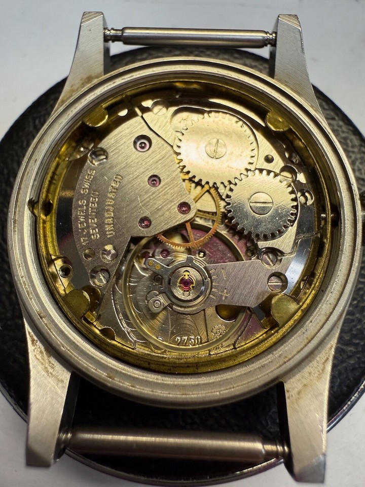 Hamilton 1983 H3 Military Khaki, MIL-W-46374B, 39988, Swiss 17 Jewel ...