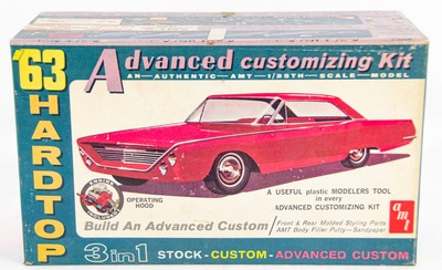 Vintage AMT 6223-200 1:25 1963 Ford Thunderbird Hardtop Custom Model ...