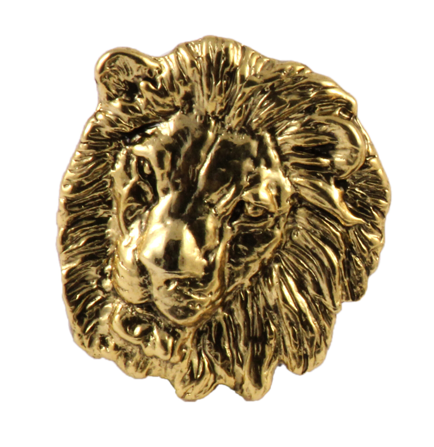 Creative Pewter Designs Lion Head Lapel Pin or Magnet, M102 | eBay