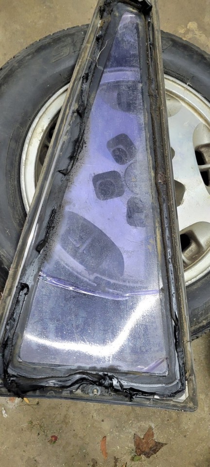 84-89 NISSAN Z31 300ZX 2+0 REAR RIGHT PASSENGER QUARTER GLASS WINDOW ...