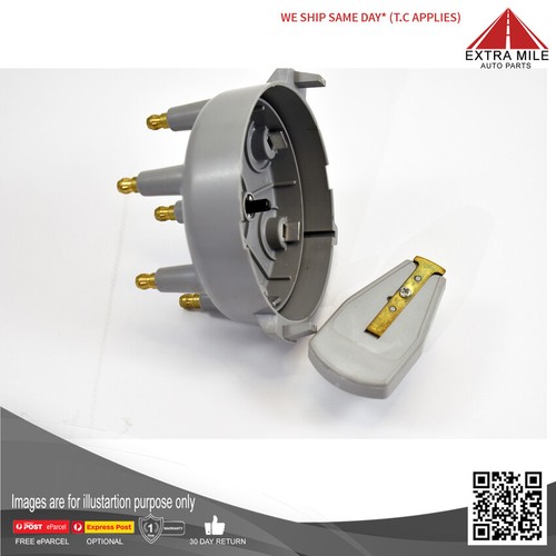 DISTRIBUTOR CAP ROTOR BUTTON FOR FORD FALCON XG XH UTE VAN 6CYL 4.0L 93 ...