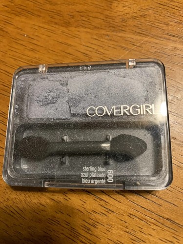 CoverGirl Eyeshadow Eye Shadow #600 Sterling Blue -broken in compact ...