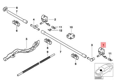 Genuine BMW E46 E89 Compact Convertible Heated Spray Injector OEM ...