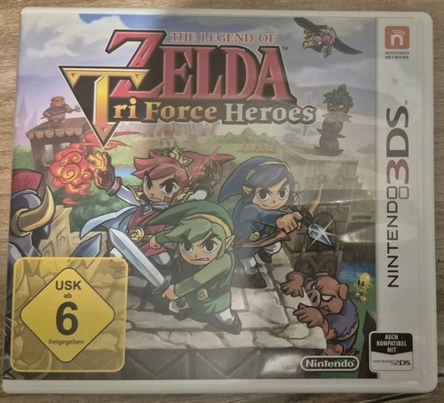 Zelda Tri Force Heroes Nintendo 3DS Spiel in OVP | eBay