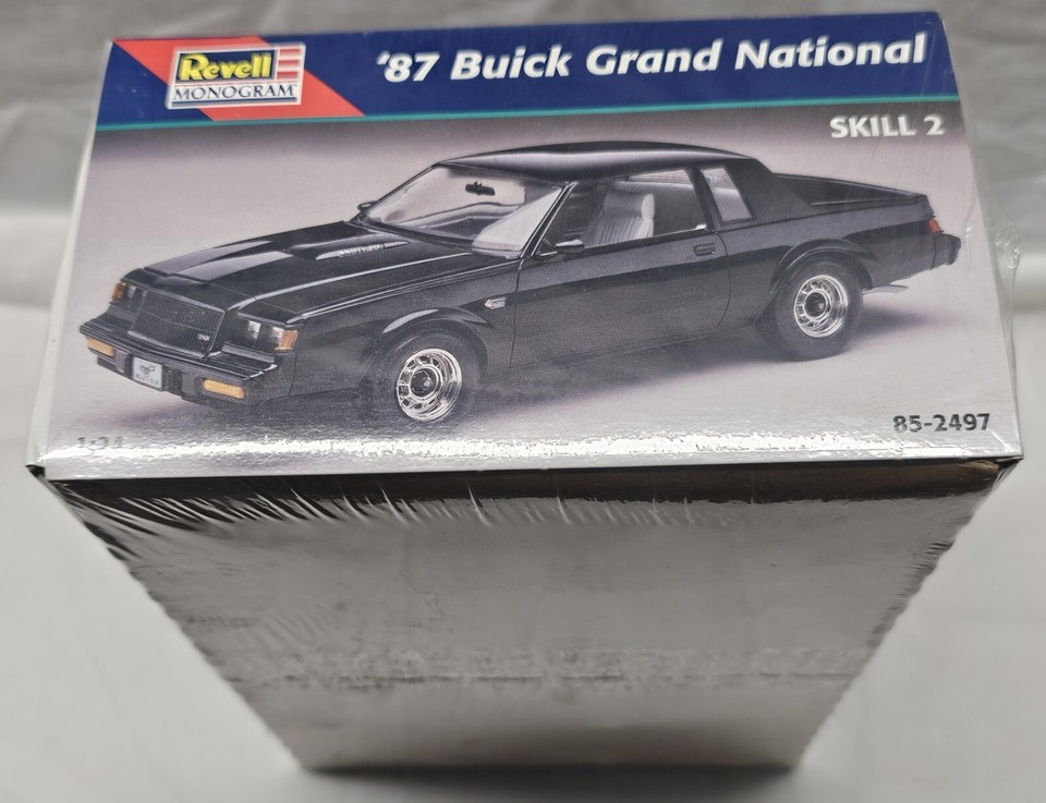 SEALED NOS Revell Monogram 87 Buick Grand National Model Kit 1/24 #85 ...
