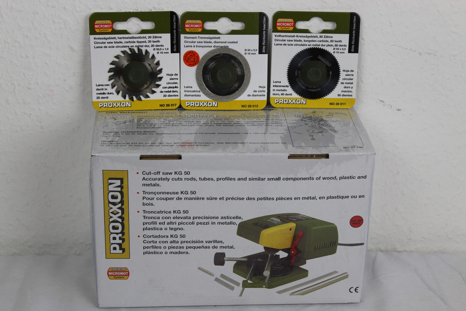 Proxxon Set 27150 Kappgerät KG 50 Modellbau+28011+28012+28017 | eBay.de