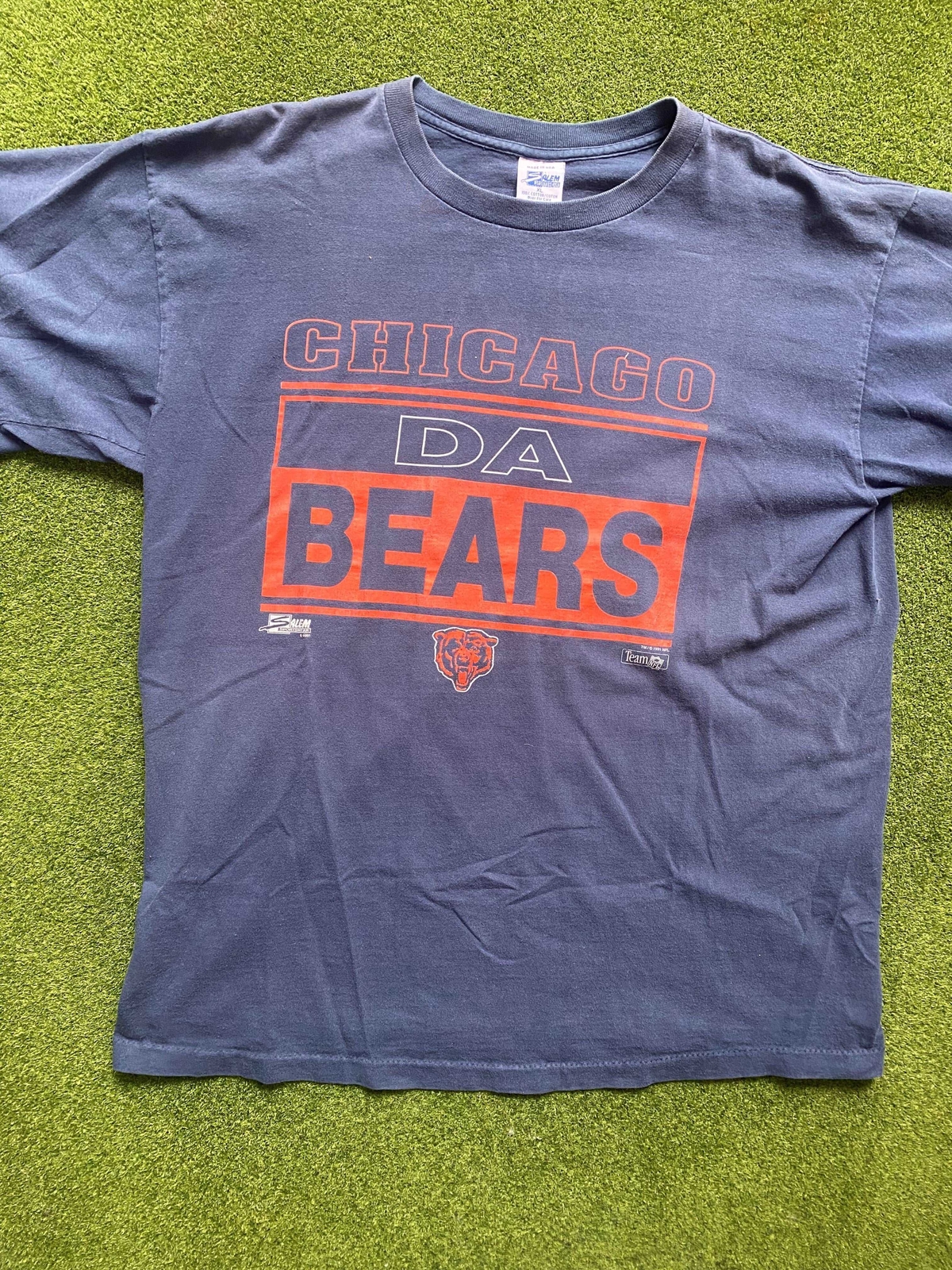 1991 Chicago Bears - Da Bears - Vintage NFL Tee Shirt… - Gem