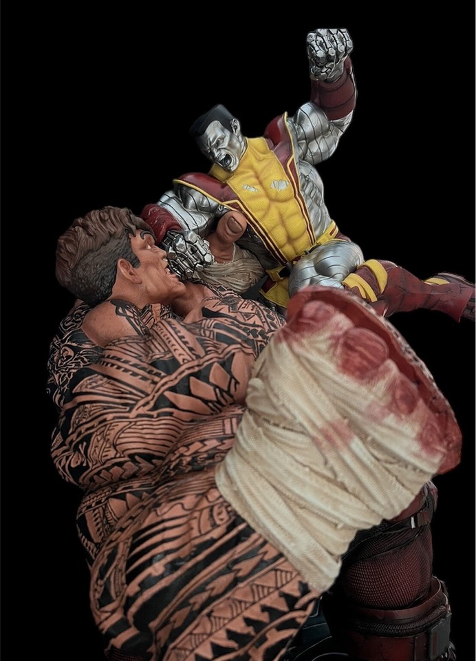 Really Rare Juggernaut Vs Colossus Custom Statue Marvel X-Men 97 | eBay