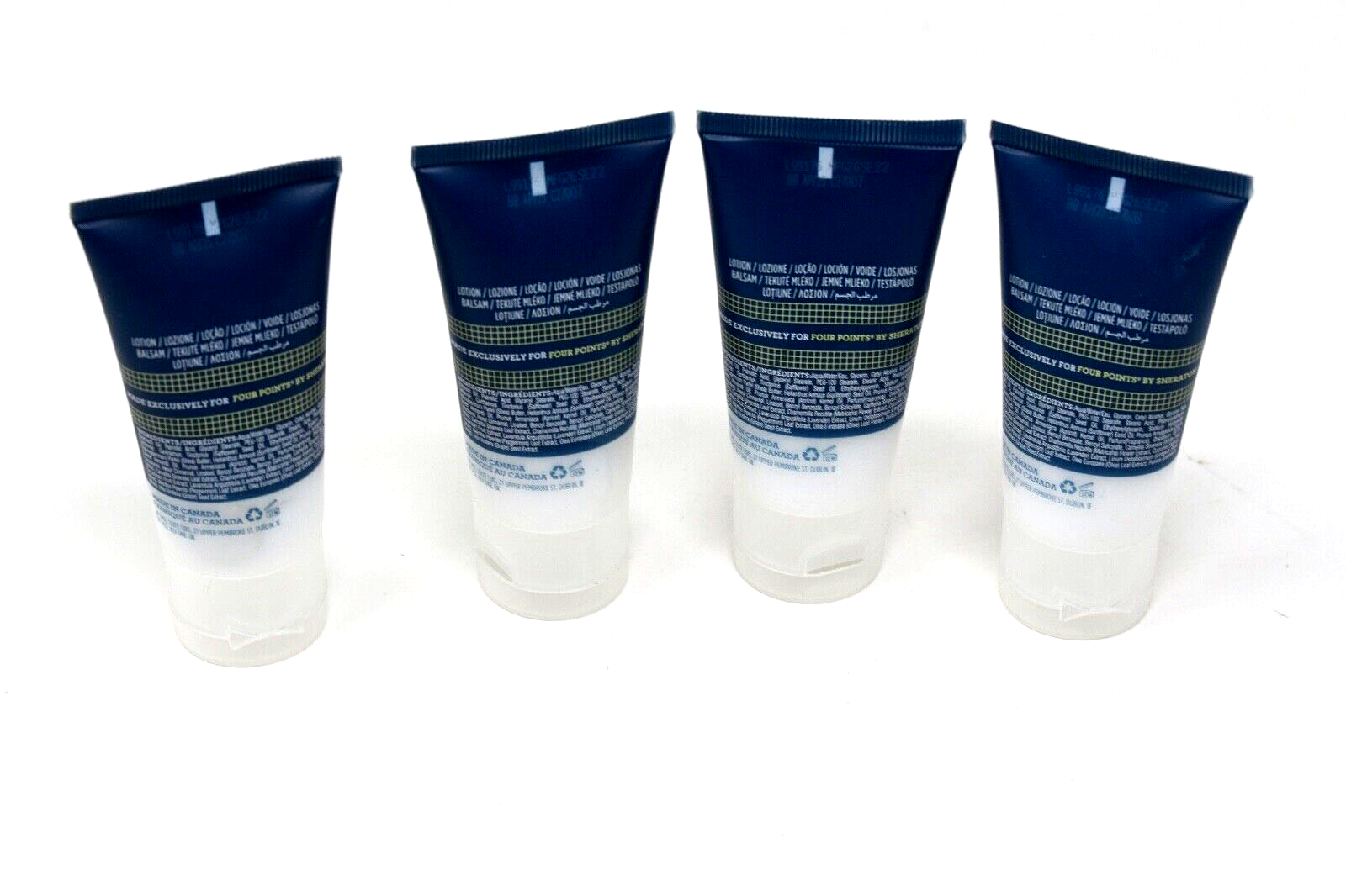 4 ACTIV Body Care LOTION 1 oz / 30 ml each Four Points by Sheraton Exp ...
