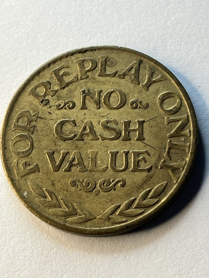 Fun Factory Grooved Modification Vintage Arcade Token #tq1 | eBay