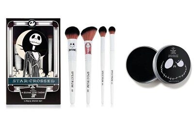 Spectrum NIGHTMARE BEFORE CHRISTMAS Brush Set + Nightshade Luxury Brush ...