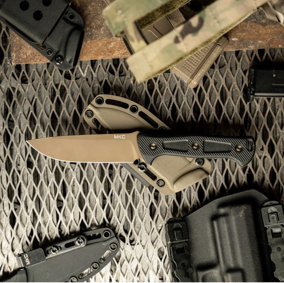 MKC Sere 25 REDACTED knife COY/BLK Tactical Montana Knife Company New🔥 | eBay