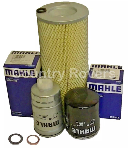 LAND ROVER DEFENDER 300Tdi FULL SERVICE KIT MAHLE OIL & FUEL FILTER ...