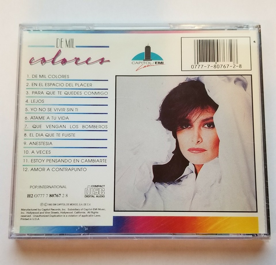 DANIELA ROMO "DE MIL COLORES" EMI 1992 | eBay