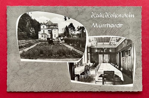 Postcard Murrhardt around 1955 House Hohenstein (124780 | eBay