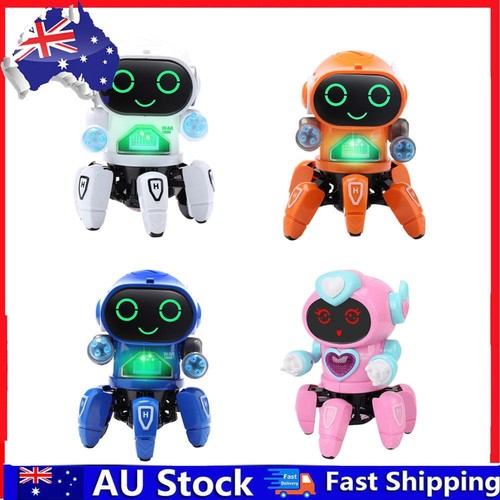 Electric Smart 6 Claw Robot Singing Music Dancing Intelligent Robot Toys for Kid | eBay