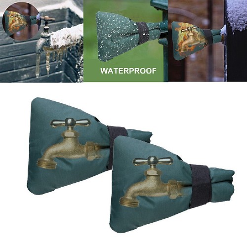 Outside Tap Cover Winter Frost Jacket Insulation Garden Tap Thermal ...