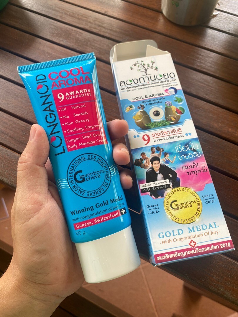 Longanoid Cream Herbal Longan Seed Extract Warm Pain Relief Joint ...