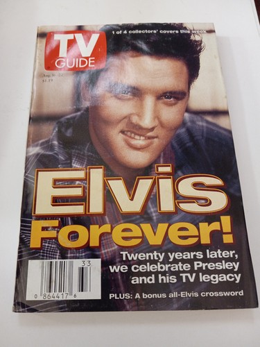 TV Guide Elvis Presley Collectors Edition Aug. 16-22 1997 Elvis Forever ...