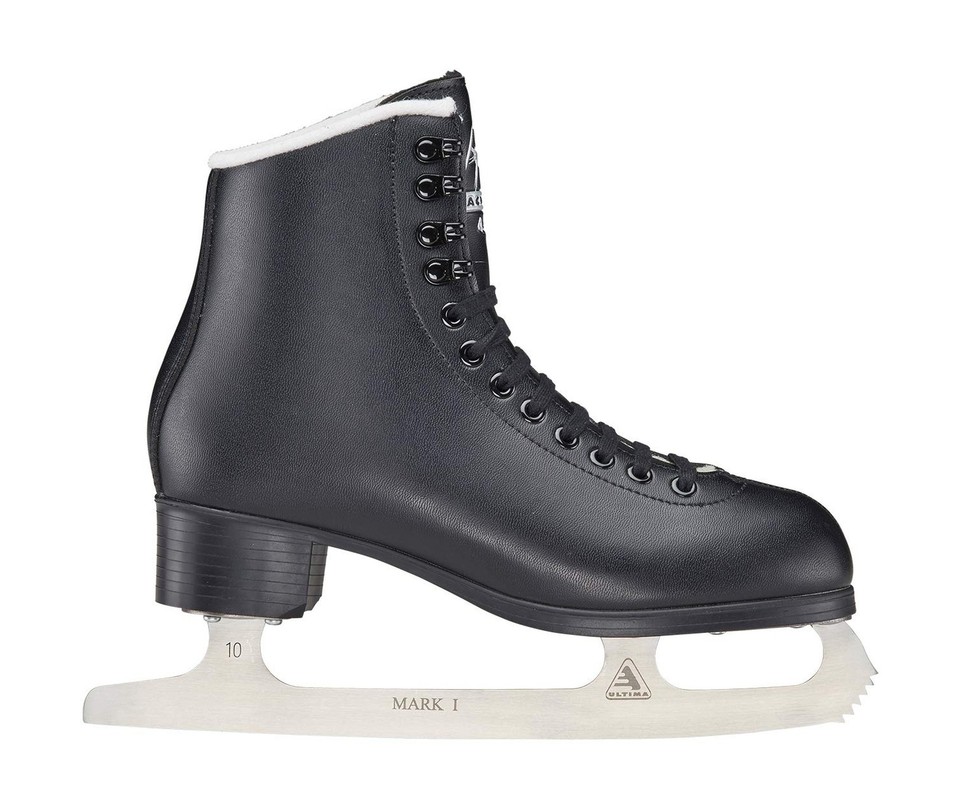 Jackson Ultima Figure Ice Skates for Men, Boys in Black Color Junior 1 ...