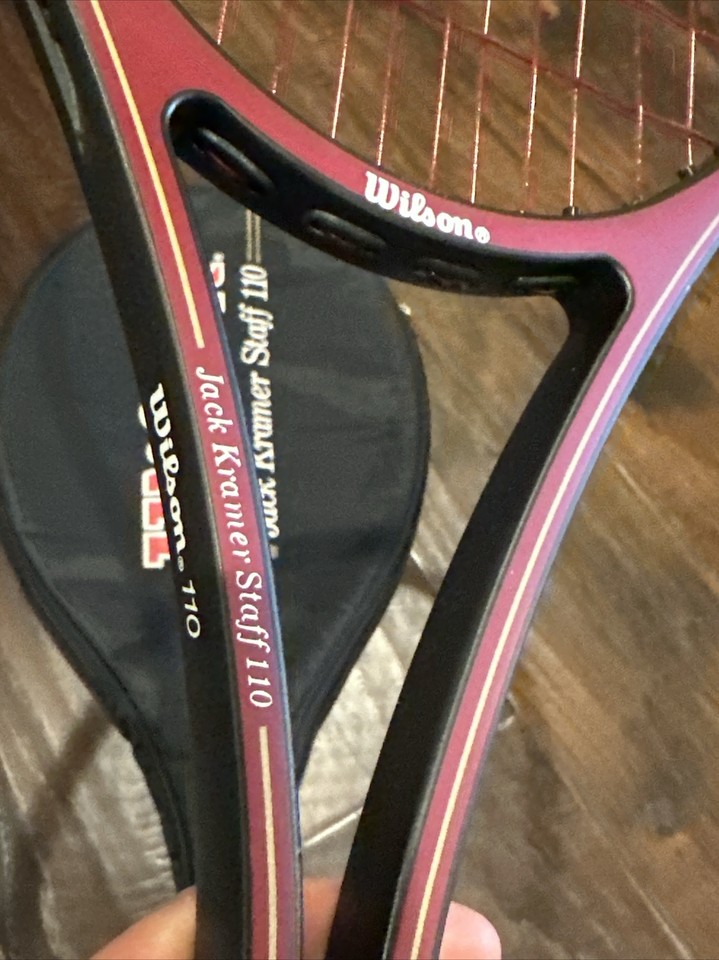 Wilson Jack Kramer Staff 110 Tennis Racquet Graphite 4 1/2 (L4) St ...