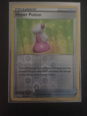 Pokemon HYPER POTION 166/202 Sword & Shield - Rev Holo - MINT | eBay