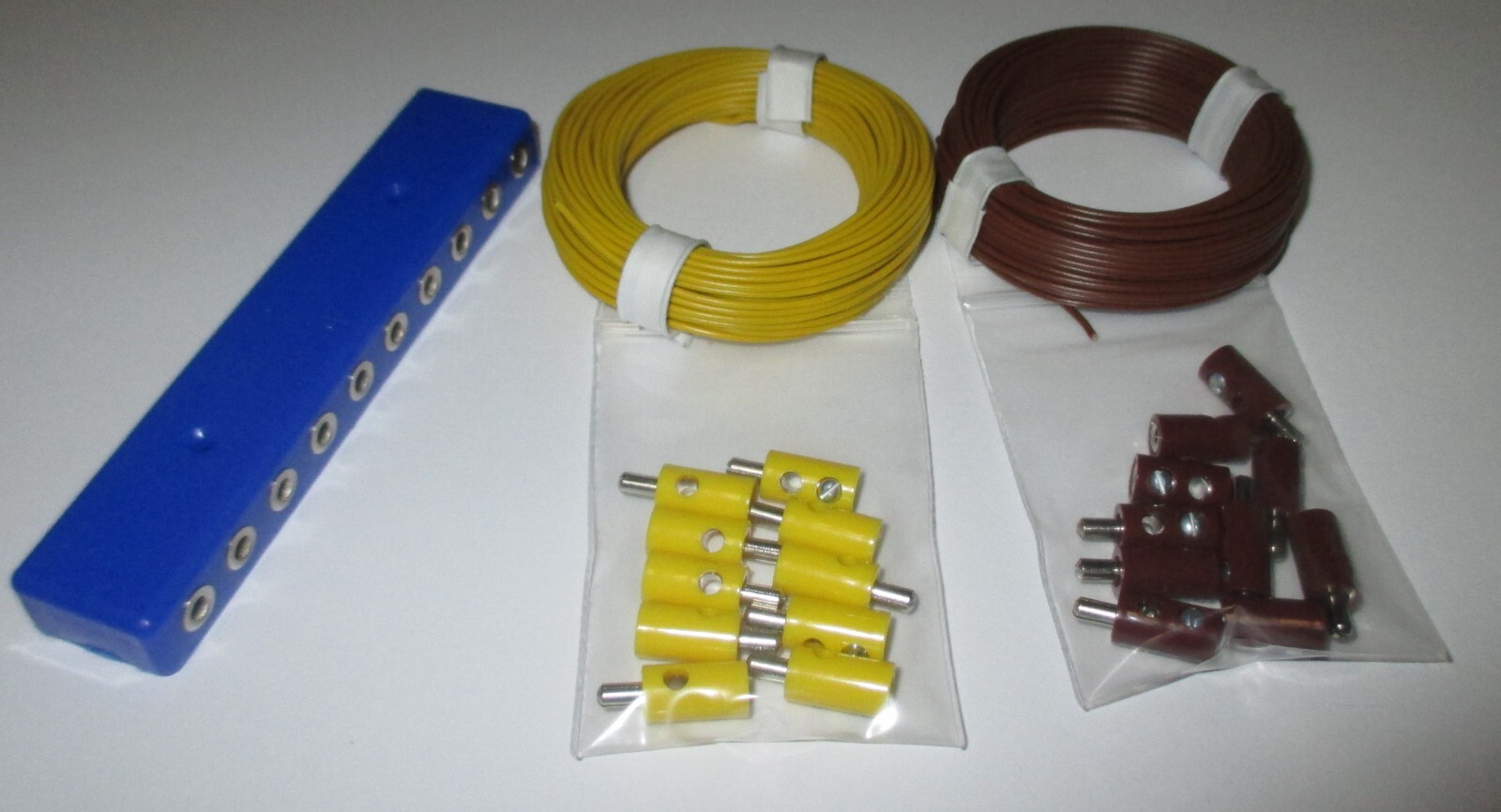 Stecker, Litzen und Verteilerleiste -NEU- **Farbwahl möglich** | eBay.de
