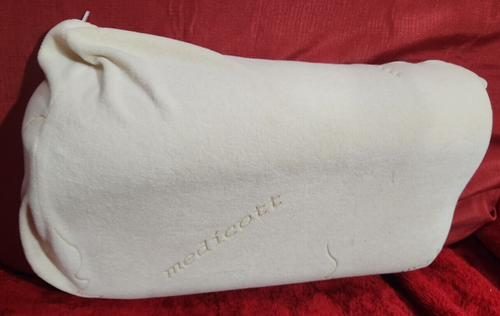 Medicott Ergo Neck Pillow Hypoallergenic Off-White Curved Neck | eBay