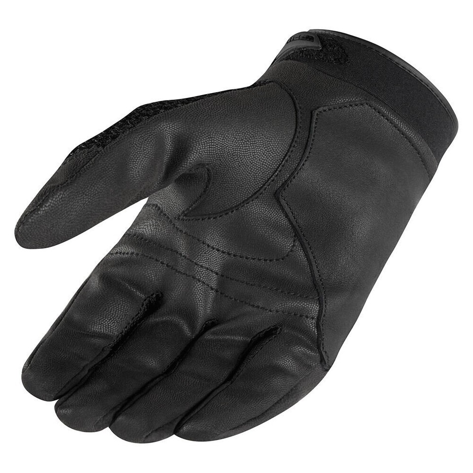 Icon Twenty-Niner/29ER BLACK MEN'S Motorcycle Street Bike Gloves ALL ...