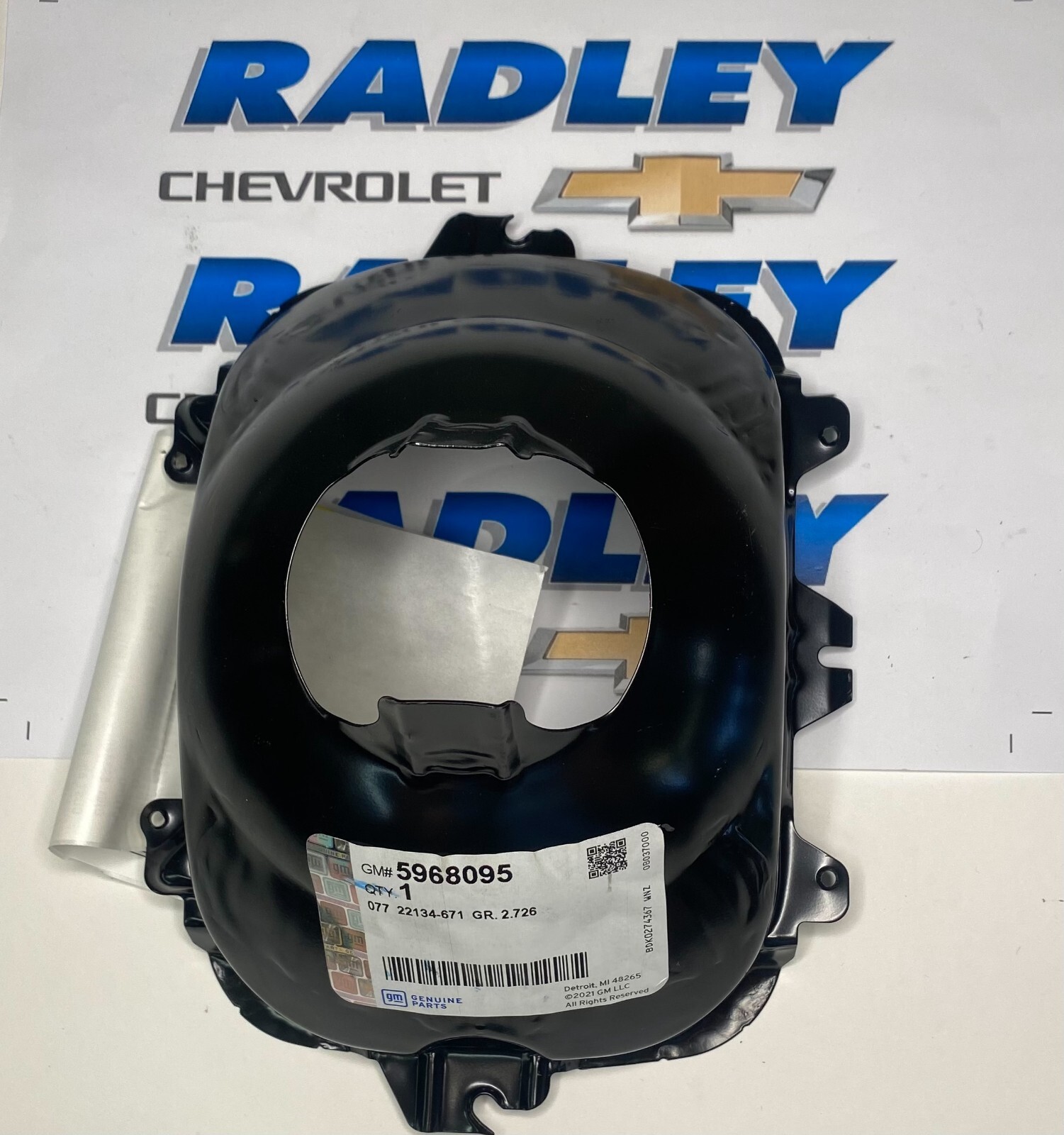 NEW GM OEM HEADLIGHT HEAD LIGHT LAMP- SEALED BEAM MOUNT RING GMC CHEVY ...