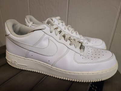 Nike Air Force 1 Low Triple White Sneaker 315122-111 Men's Shoes size ...