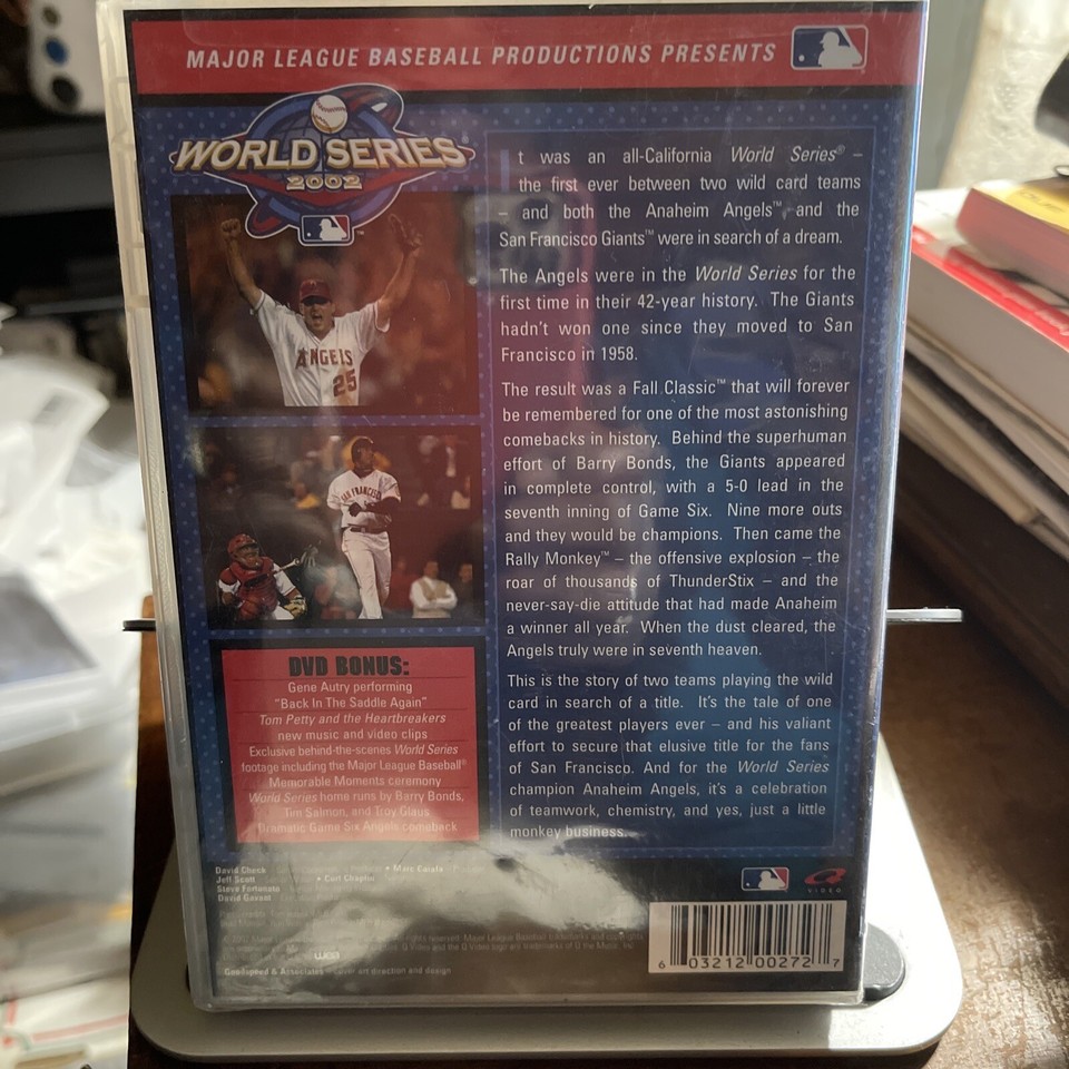 World Series - 2002 (DVD, 2002) 603212002727| eBay