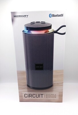 Merkury Innovations Circuit Portable Wireless Speaker, Rechargeable. | eBay
