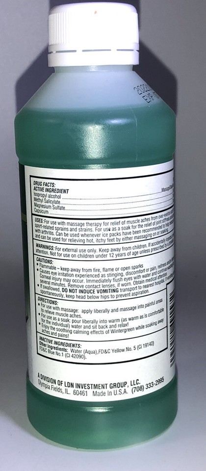 SHIP24H-LDN Research 8oz Arthritis & Sport W Wintergreen Epsom Salt ...