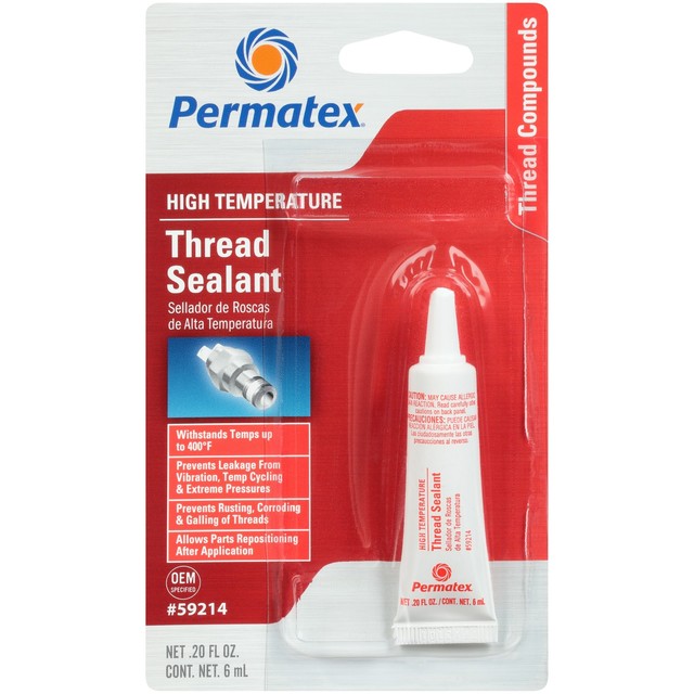Permatex High Temperature Thread Sealant 6ml 59214 for sale online | eBay