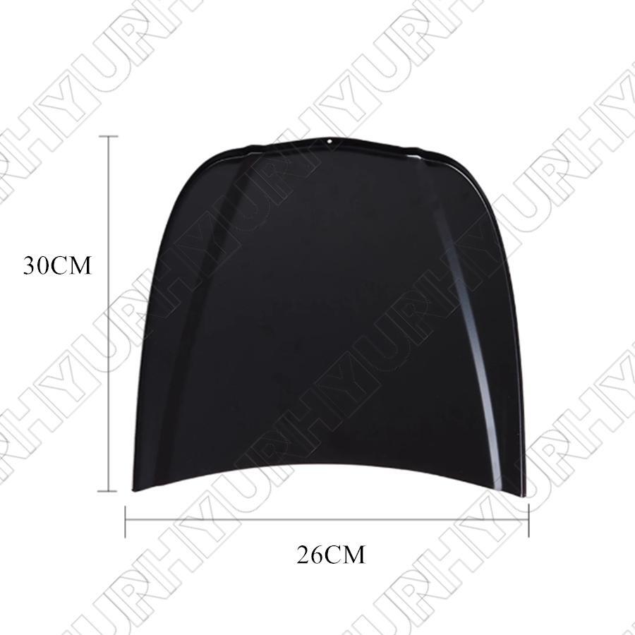 Small Mini Car Hood Black Metal Vinyl Wrapping Paint Display 10.2×11.8 ...