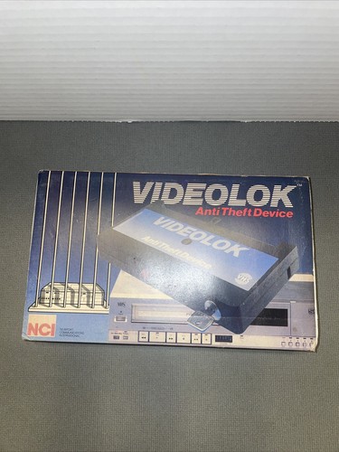 Betamax Videolok Ant Theft Device NCI Electronics Security Device ...