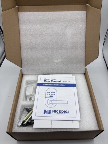 Keyless Entry Smart Door Lock Fingerprint Biometric NICE DIGI Alexa HomeKit | eBay