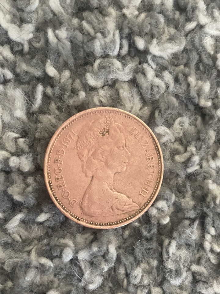 bronze new coin british 2p very rare 1971 | eBay UK