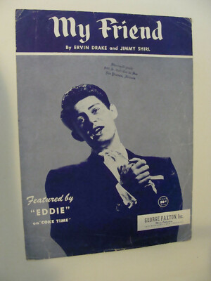 My Friend 1954 Eddie Fisher Coke Time TV by Ervin Drake Jimmy Shirl | eBay