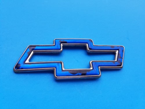 95 96 97 98 99 CHEVROLET CAVALIER FRONT HOOD BLUE EMBLEM LOGO BADGE ...