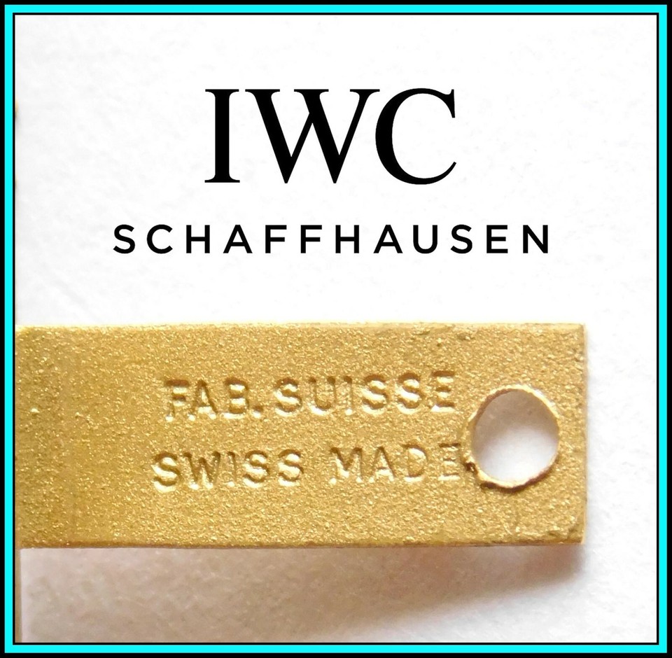 IWC - RARE VINTAGE 1960's IWC Enameled Window Shop Display SIGN ...