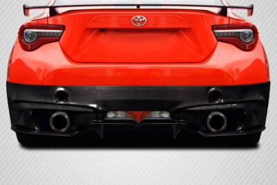 13-20 Fits Scion FRS TD3000 V2 Carbon Fiber Rear Bumper Diffuser Body ...