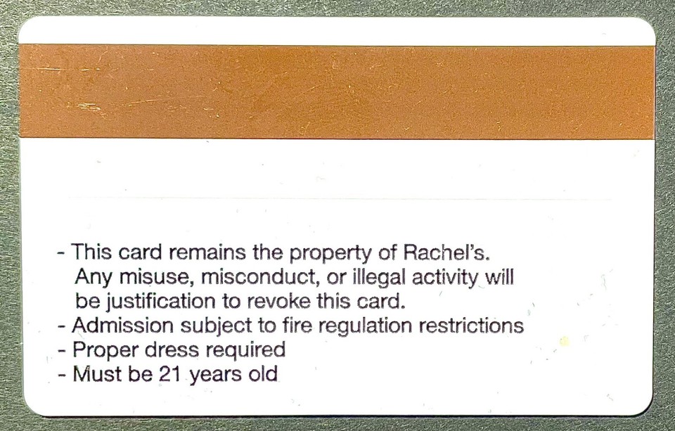 FLORIDA MENS CLUB - The Famous RACHEL's - NEW/MINT and SHIPS FREE | eBay