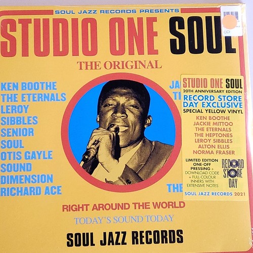 Studio One Soul Vinyl LP Record Soul Jazz Records 2021 RSD Exclusive ...