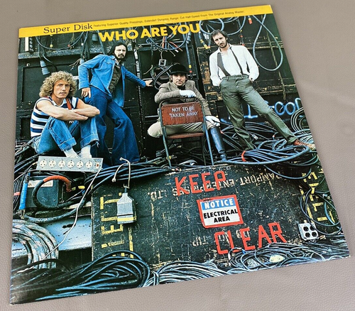 WHO ARE YOU THE WHO 1980 SUPERDISC HALF-SPEED MASTER LP (TB-641) | eBay